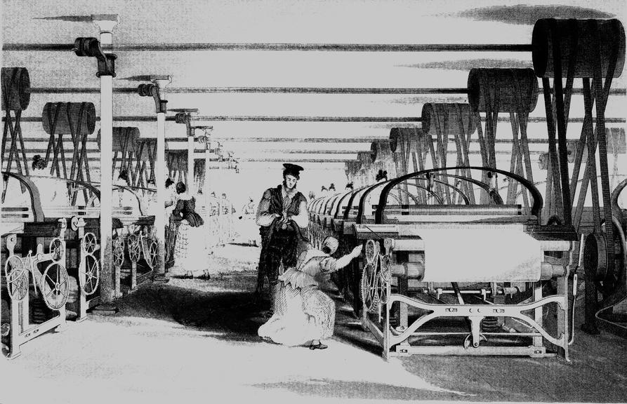 Power loom weaving | Science Museum Group Collection