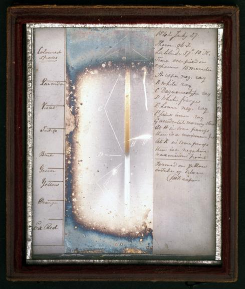 Draper's daguerreotype of Solar Spectrum | Science Museum Group Collection