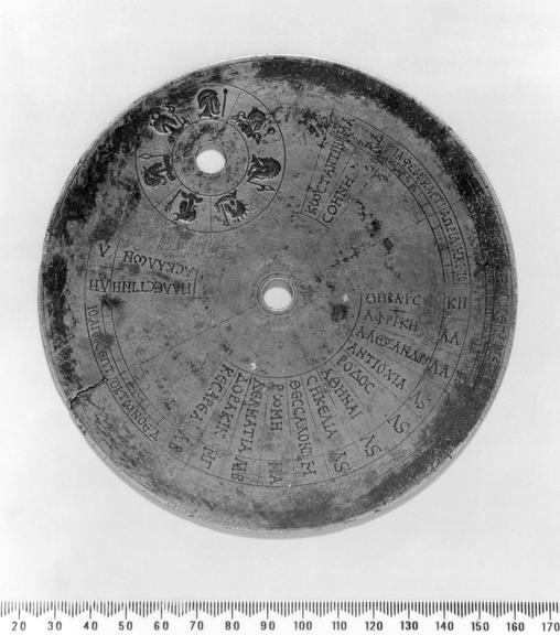 Byzantine sundial-calendar | Science Museum Group Collection