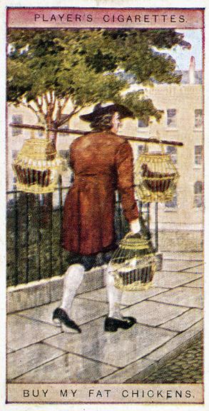 Set of 'Cries of London' cigarette cards, 1916 | Science Museum Group ...