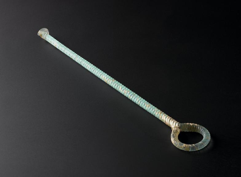 Glass stirring rod, Roman, 199 BCE-500 CE | Science Museum Group Collection