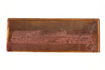 Printing block surface plate | Science Museum Group Collection