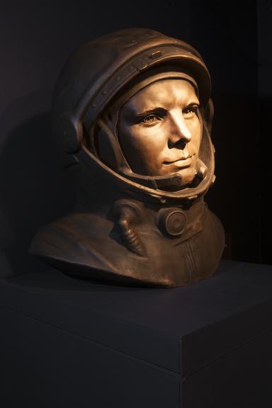 Bronze bust of Soviet cosmonaut | Science Museum Group Collection