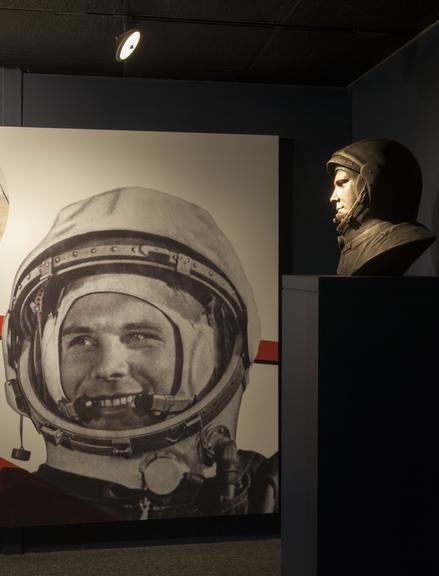 Bronze bust of Soviet cosmonaut | Science Museum Group Collection