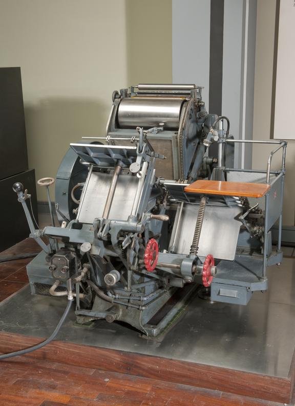 Thompson British Auto-Platen Printing Press, 1948 | Science Museum ...