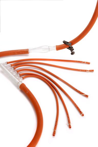 Rubber tubing from Carrel's apparatus for sterilizing wounds | Science ...