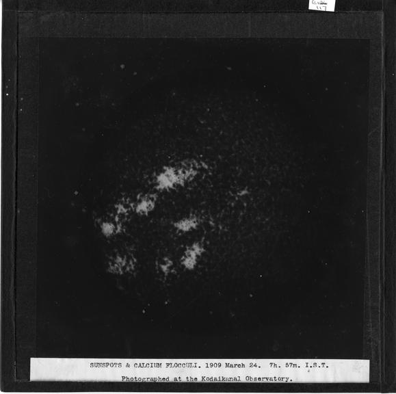 Sunspots and Calcium Flocculi | Science Museum Group Collection