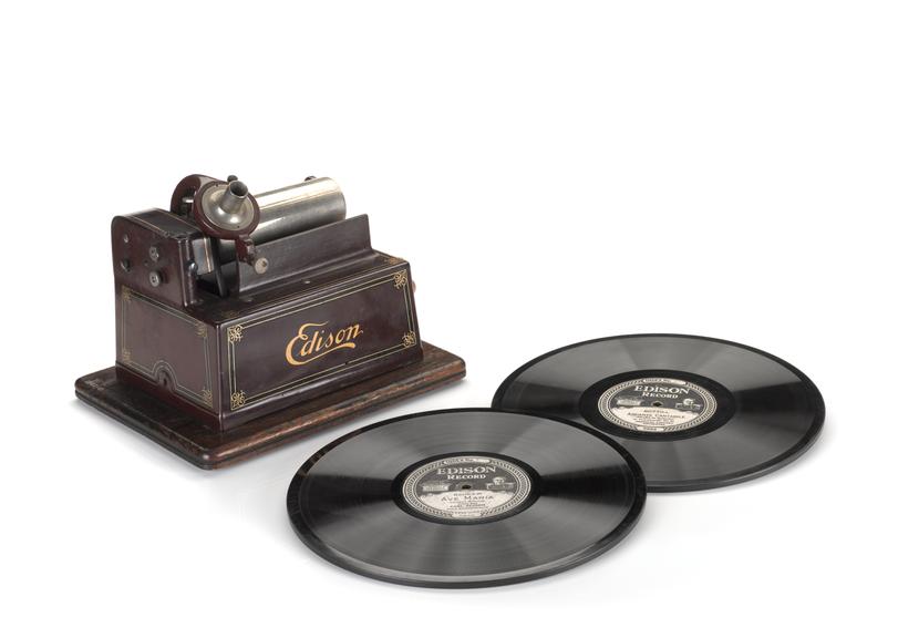 Four Edison disc records | Science Museum Group Collection