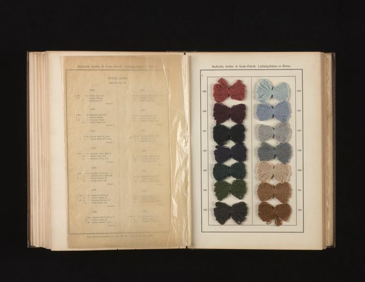 Volume of dye shade cards | Science Museum Group Collection