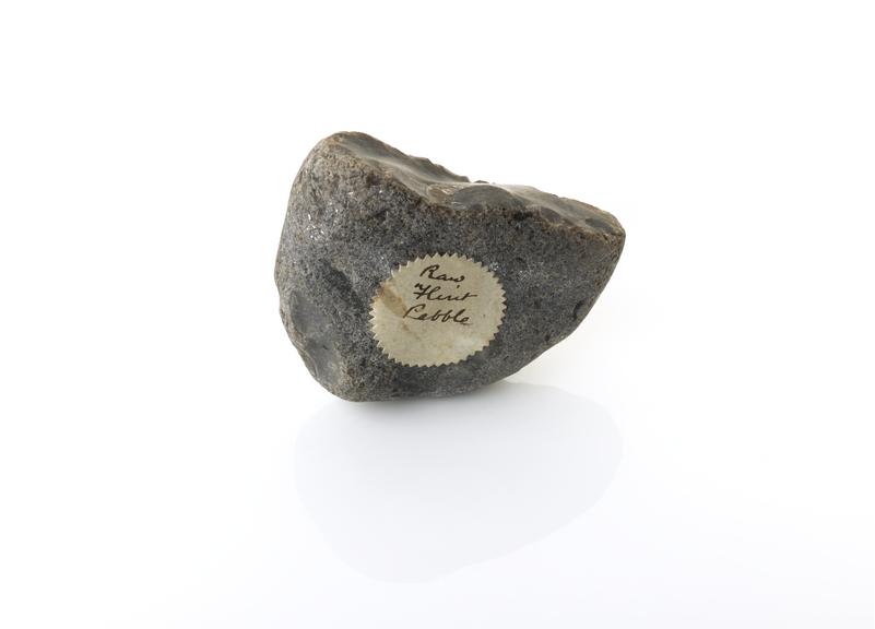 Specimen of raw flint | Science Museum Group Collection