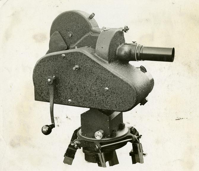 Photographs of an unidentified camera and associated equipment ...