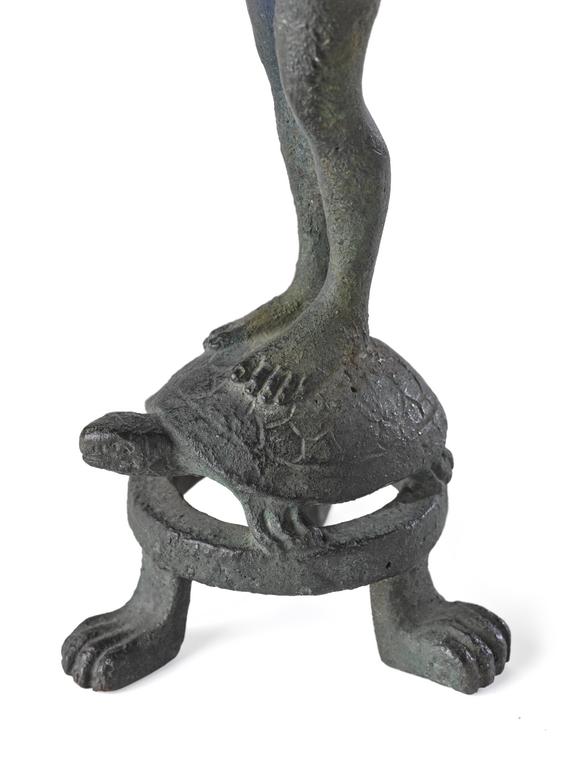 Silver mirror on a bronze stand, Roman, 200 BCE-200 CE | Science Museum ...