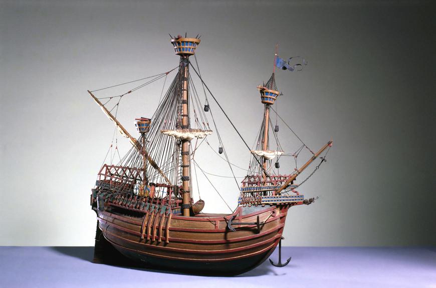 Rigged model of Flemish carvel construction Carrack | Science Museum ...