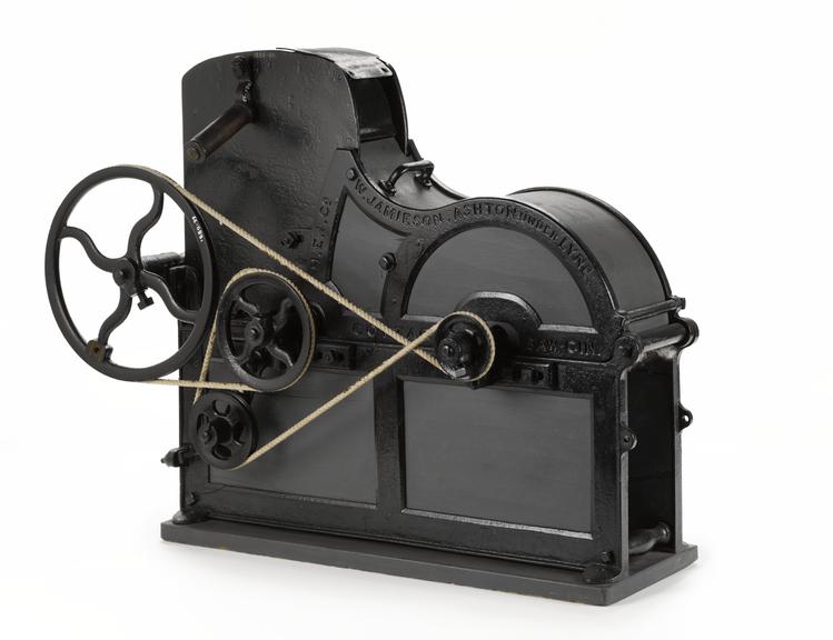 Hand powered cottage saw gin | Science Museum Group Collection