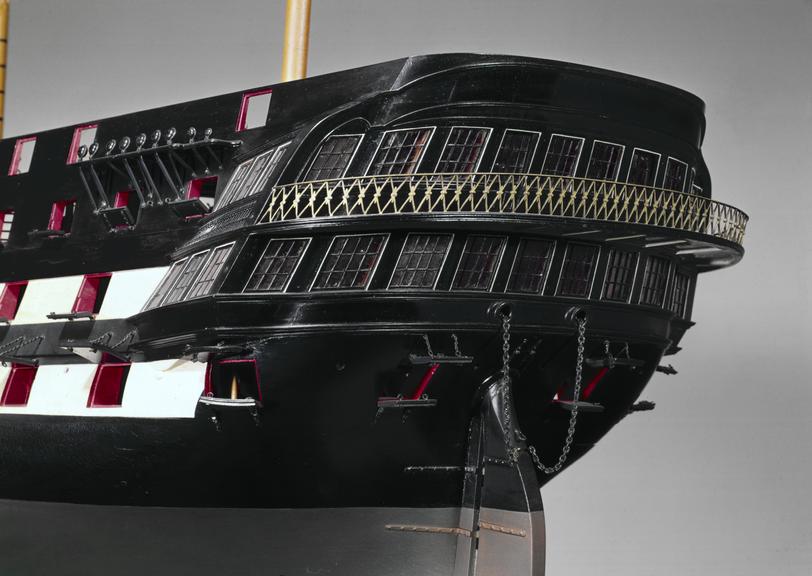 Whole contemporary shipyard model, H.M.S. 'Albion' | Science Museum ...