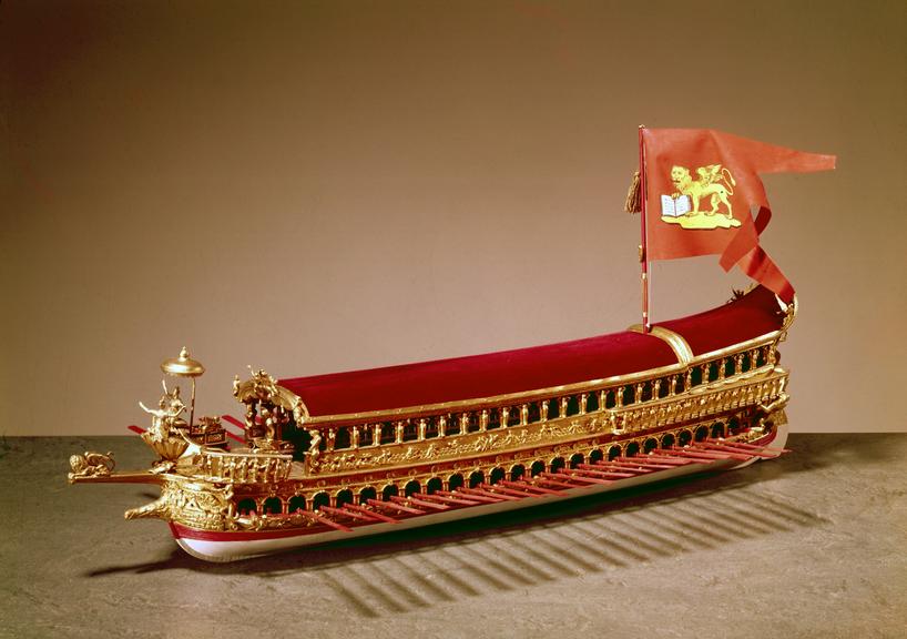 Model of Doge of Venice's State Barge, "Bucentaur" | Science Museum ...