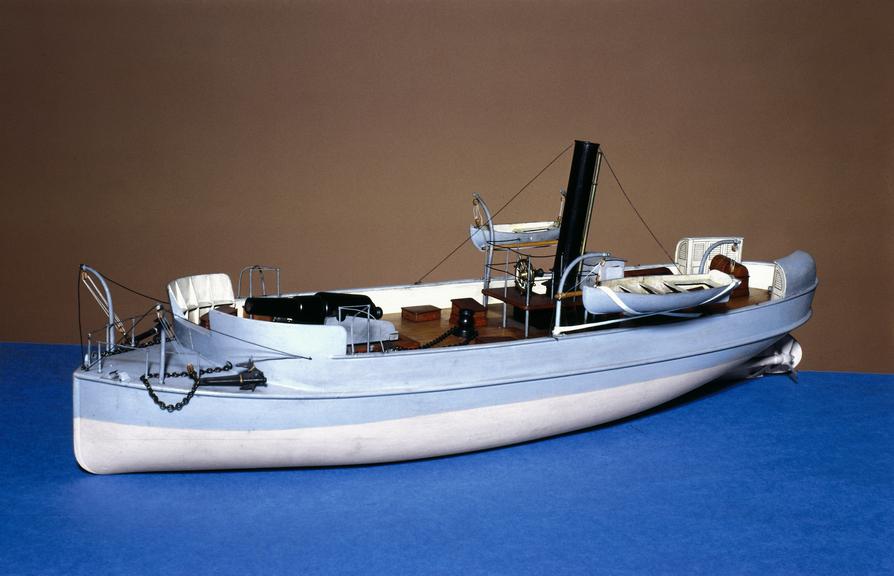 Builders model representing the H.M.S. Gunboats 'Arrow' and 'Bonetta ...