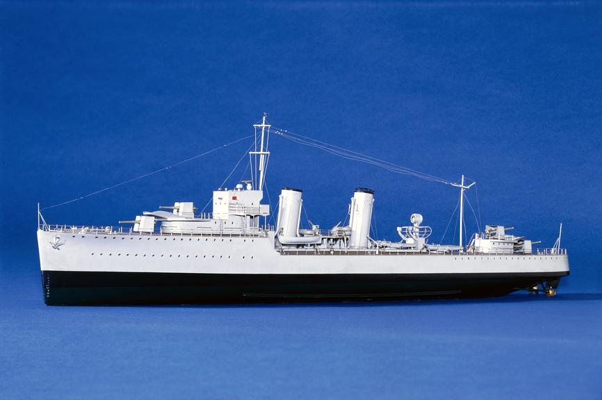 Working model of Destroyer HMS 'Antelope' | Science Museum Group Collection