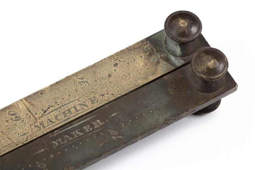 Millwright's measuring tool | Science Museum Group Collection