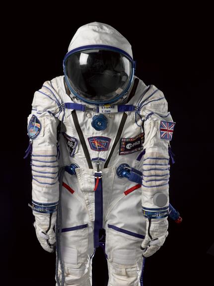 Sokol KV-2 emergency suit as worn by British ESA astronaut Tim Peake ...