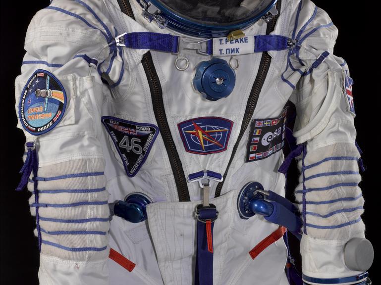 Sokol KV-2 emergency suit as worn by British ESA astronaut Tim Peake ...