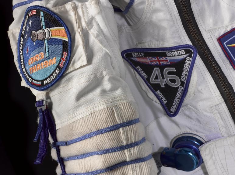 Sokol KV-2 emergency suit as worn by British ESA astronaut Tim Peake ...