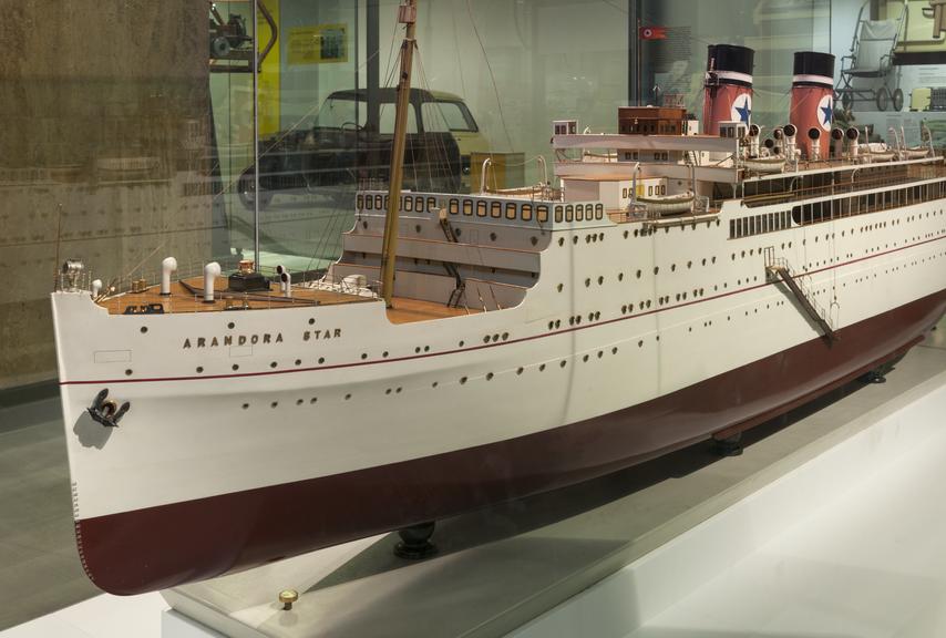 Model of the Blue Star Line T.S. 'Arandora Star' | Science Museum Group ...