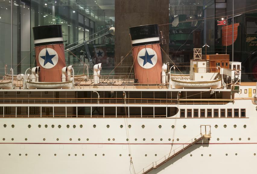 Model of the Blue Star Line T.S. 'Arandora Star' | Science Museum Group ...