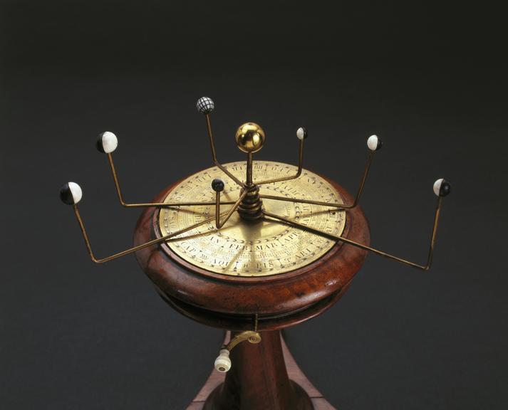 Small orrery by Benjamin Martin | Science Museum Group Collection