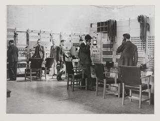 BBC radio control room at the 1948 Olympic Games | Science Museum Group ...