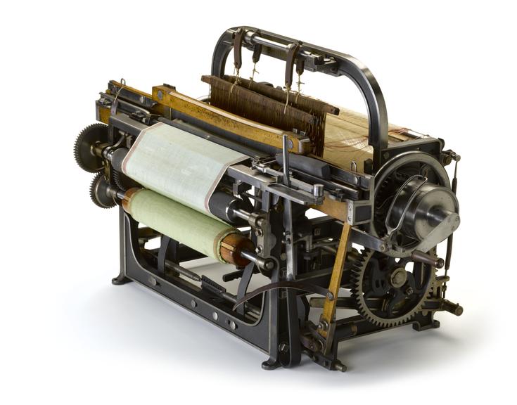 Model of a Power Loom for Plain Weaving | Science Museum Group Collection