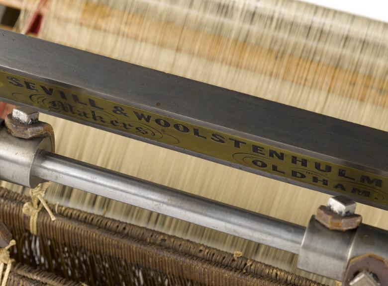 Model of a Power Loom for Plain Weaving | Science Museum Group Collection