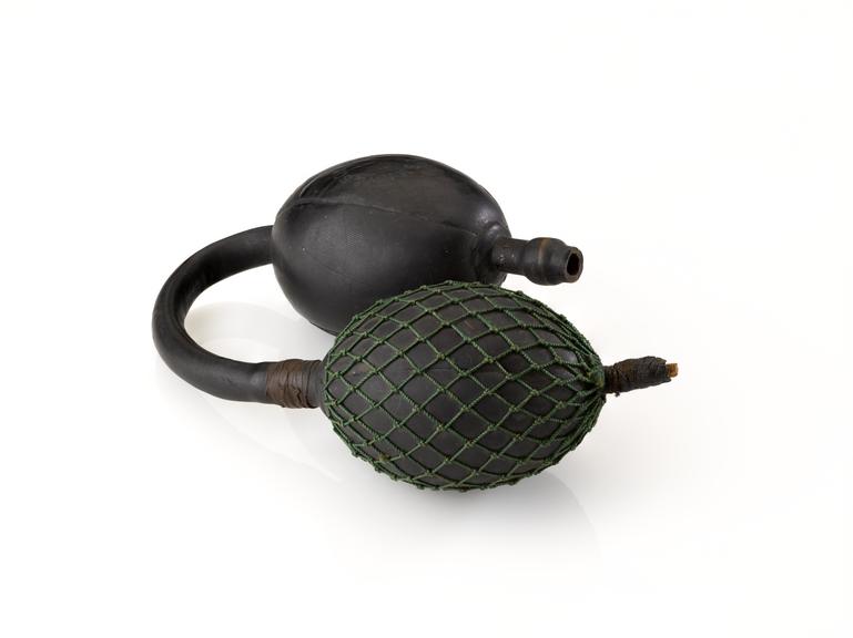 Hand bellows for use with anaesthetic inhaler spray | Science Museum ...