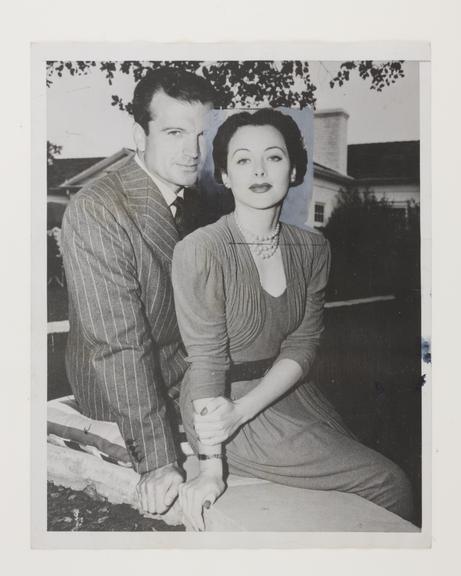 Photograph of actress Hedy Lamarr and husband John Loder | Science ...