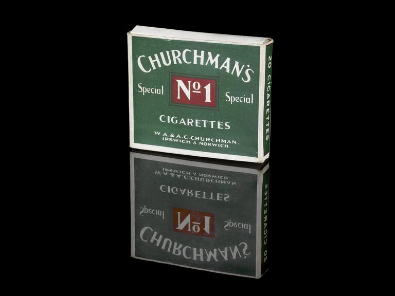 Packet of 20 'Churchman's No.1 Special' cigarettes manufactured by W A ...