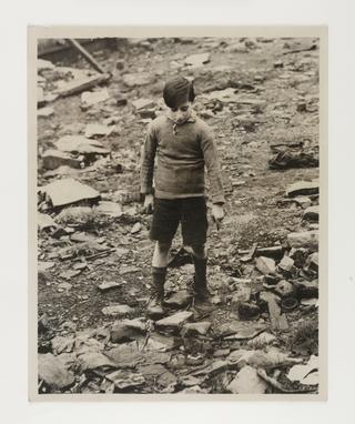 Photograph of a 10-year-old boy who found the girl's body relating to a ...