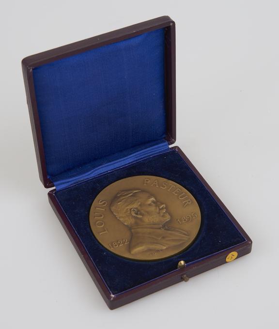 Medal commemorating Louis Pasteur | Science Museum Group Collection