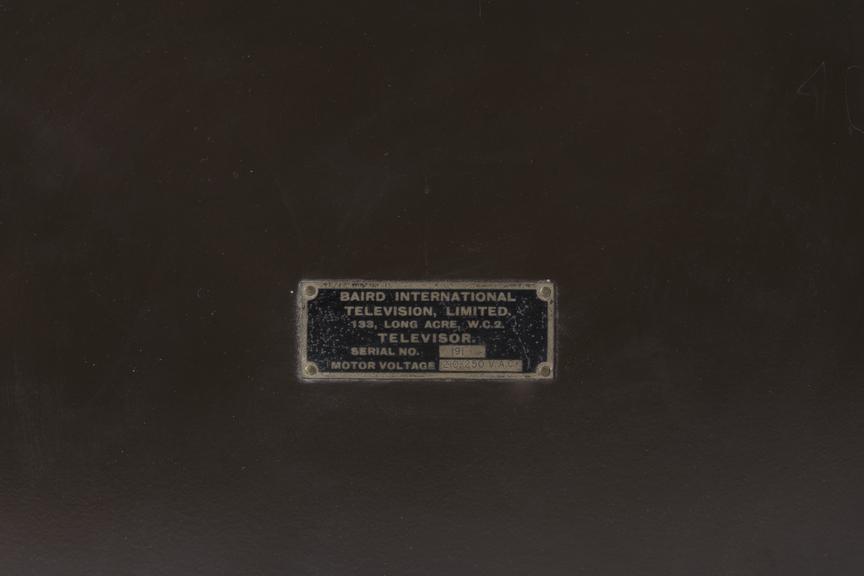 Baird 'Tin box' Televisor | Science Museum Group Collection