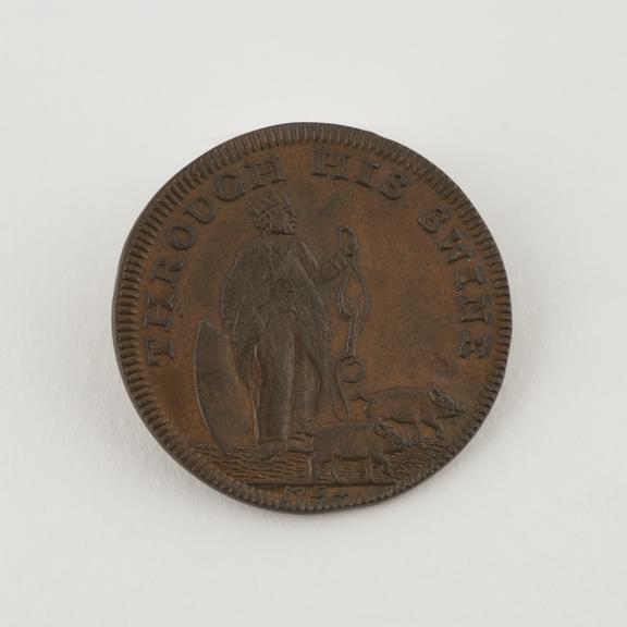 King Bladud, Bath Token | Science Museum Group Collection