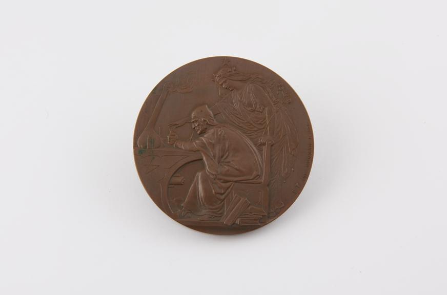 Julius Thomsen commemorative medal | Science Museum Group Collection