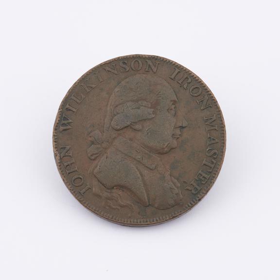 Wilkinson halfpenny token, 1790. | Science Museum Group Collection