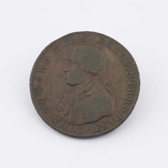 Portsmouth and Chichester halfpenny token | Science Museum Group Collection