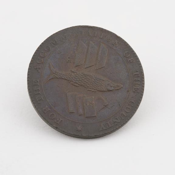Cornish penny token, 1811. | Science Museum Group Collection