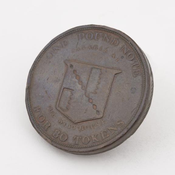 Birmingham workhouse three pence token, 1813. | Science Museum Group ...