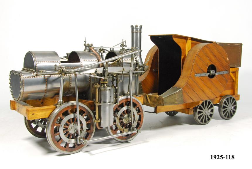 Model steam locomotive - St. Etienne-Lyon Railway | Science Museum ...