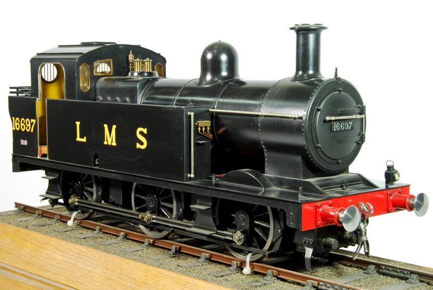 Model steam locomotive, London Midland & Scottish Railway, 1/16 scale ...