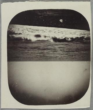 Experimental uranium print of seaside | Science Museum Group Collection