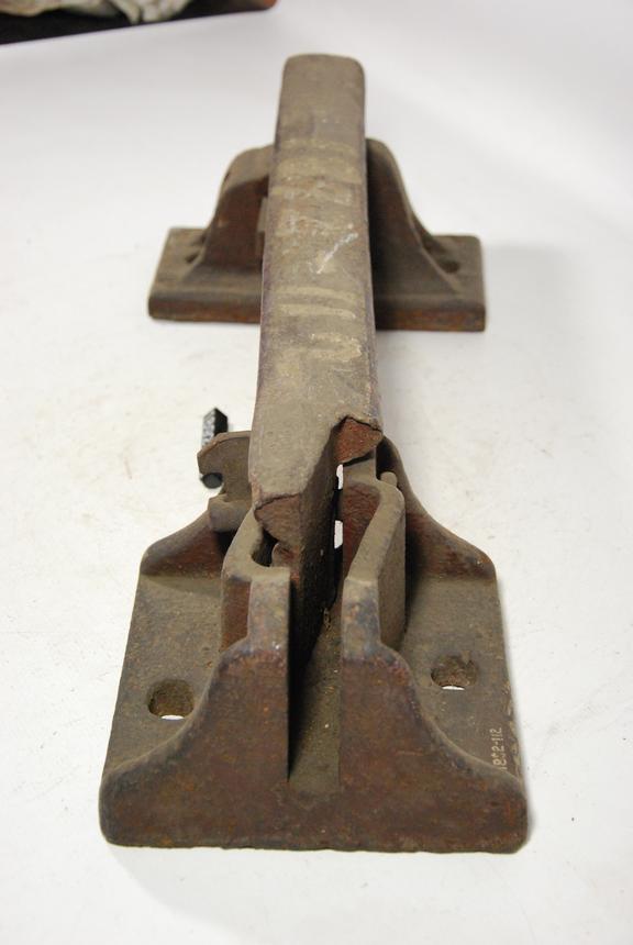 Single Headed Girder Rail, with One Joint Chair | Science Museum Group ...