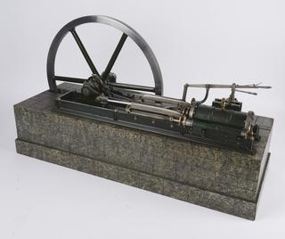 Horizontal Reversing Steam Engine, c. 1860 | Science Museum Group ...