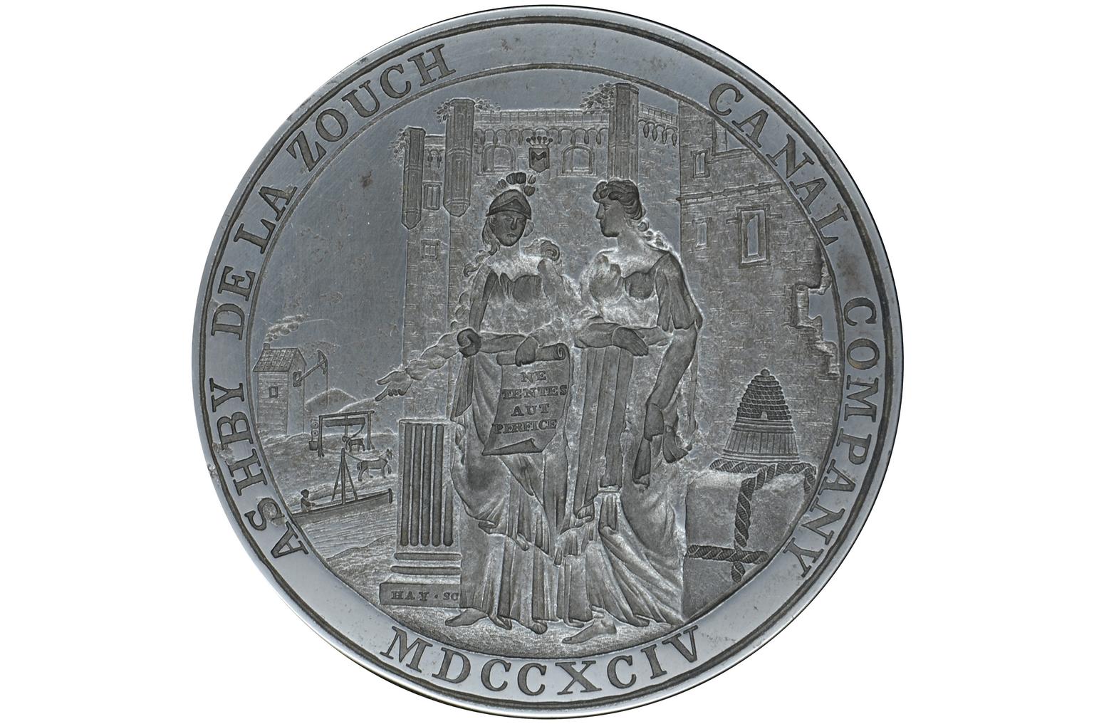 Seal die, Ashby De La Zouch Canal Company | Science Museum Group Collection